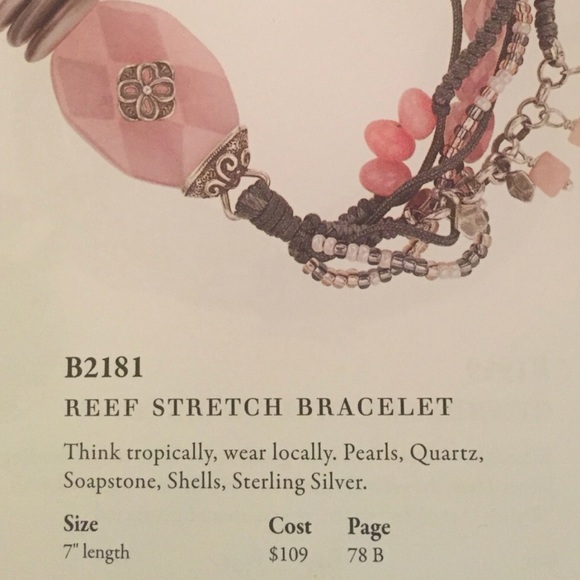 Silpada | Jewelry | Silpada Reef Stretch Bracelet | Poshmark